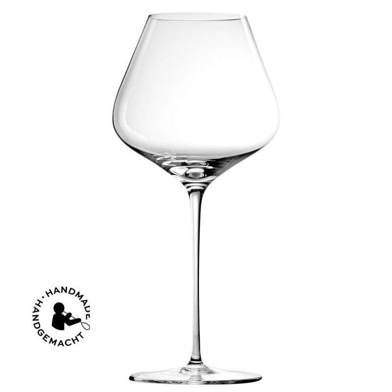 Mundgeblasenes Bordeauxglas | Q1 - Stölzle Lausitz